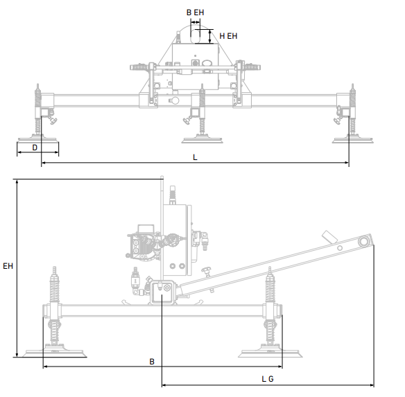 Vakuuminis keltuvas AERO-BASIC | Certex Lietuva